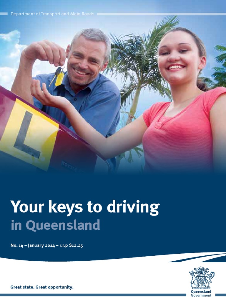 Your Keys To Driving in Queensland Complete | PDF | Driver's License ...