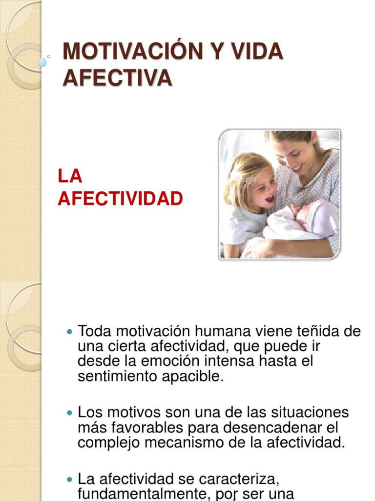 Motivacion y Vida Afectiva | Motivación | Autosuperación