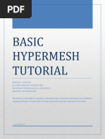 HyperMesh 2024 Preview Tutorial | PDF