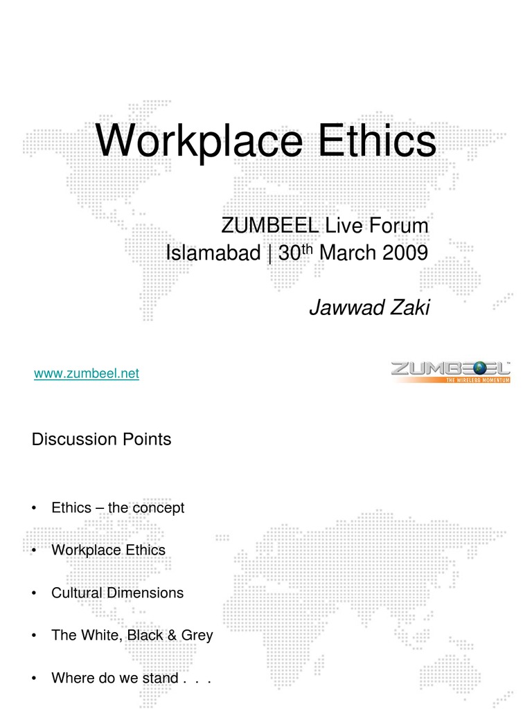 Workplace Ethics | PDF | Value (Ethics) | Morality