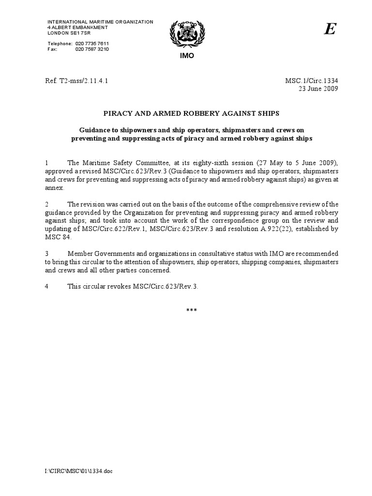 4 Albert Embankment London Se1 7Sr Telephone: 020 7735 7611 Fax: 020 ...