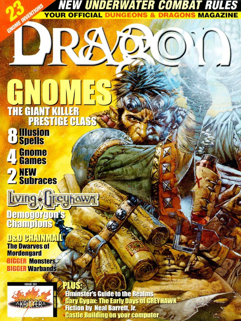 Dragon Magazine #291