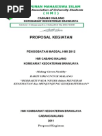 Proposal LK 1 Hmi | PDF | Karier & Perkembangan | Ilmu Sosial