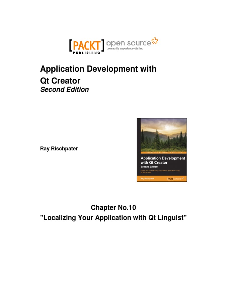 Application Development With QT Creator: Second Edition | PDF | String (Computer Science ...