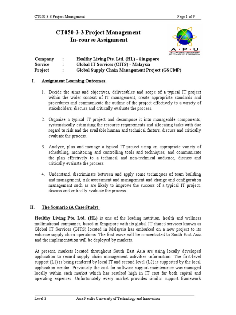 PRMGT Assignment Q 22jan2014 V2 | PDF | Project Management | Evaluation