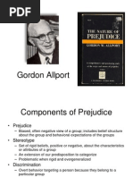 Prejudice and Allport Scale - SFLB | PDF | Prejudices | Genocides