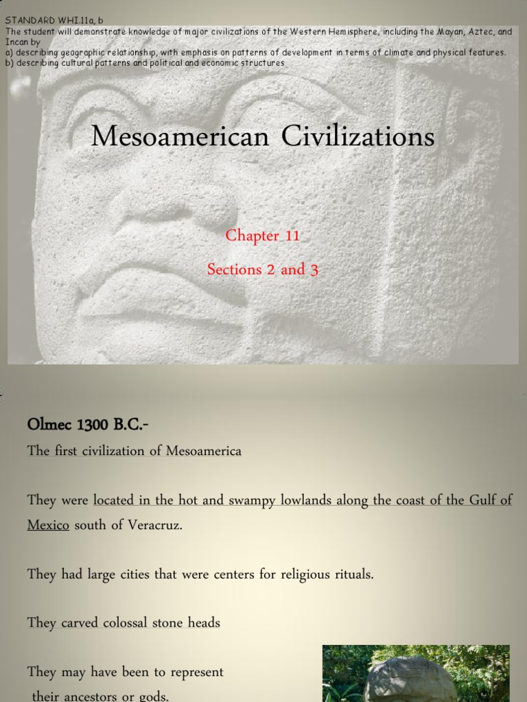 Mesoamerican Civilizations Overview | PDF | Mesoamerica | Maya Civilization