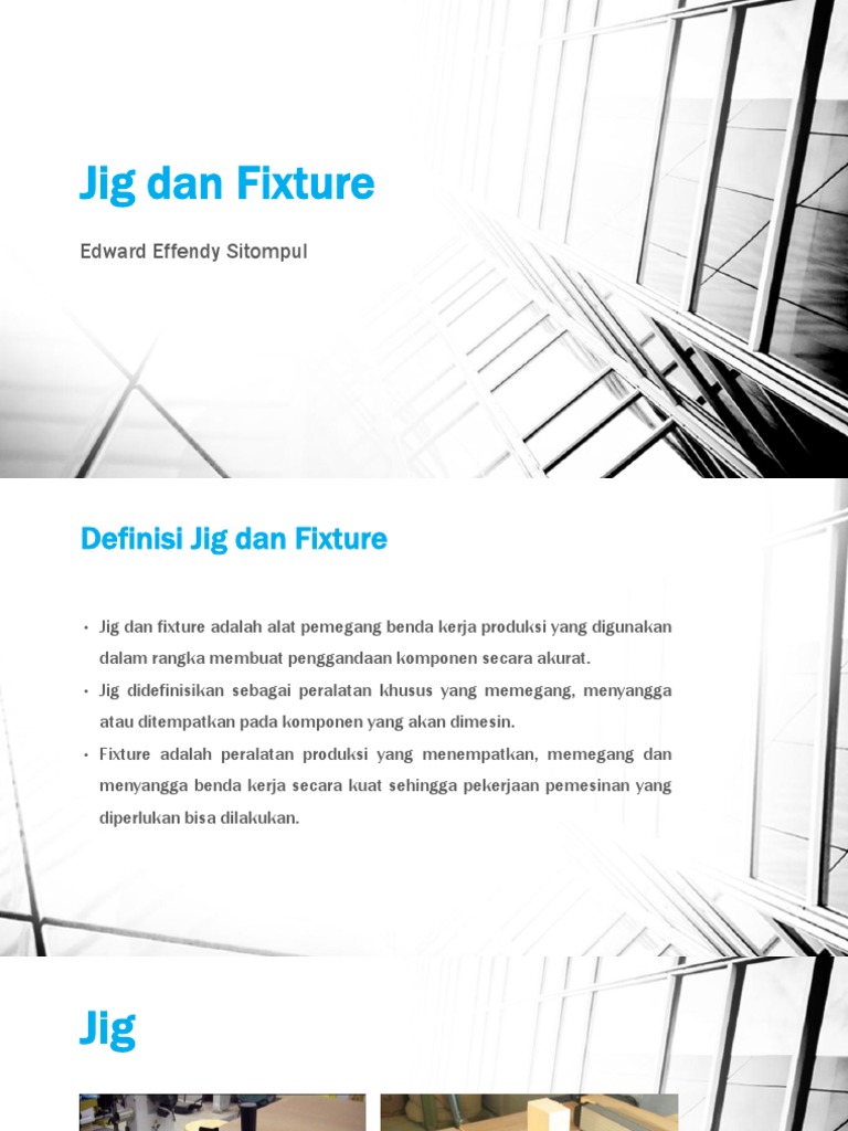 Jig Dan Fixture | PDF