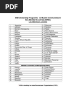 IDB Member Countries List | PDF