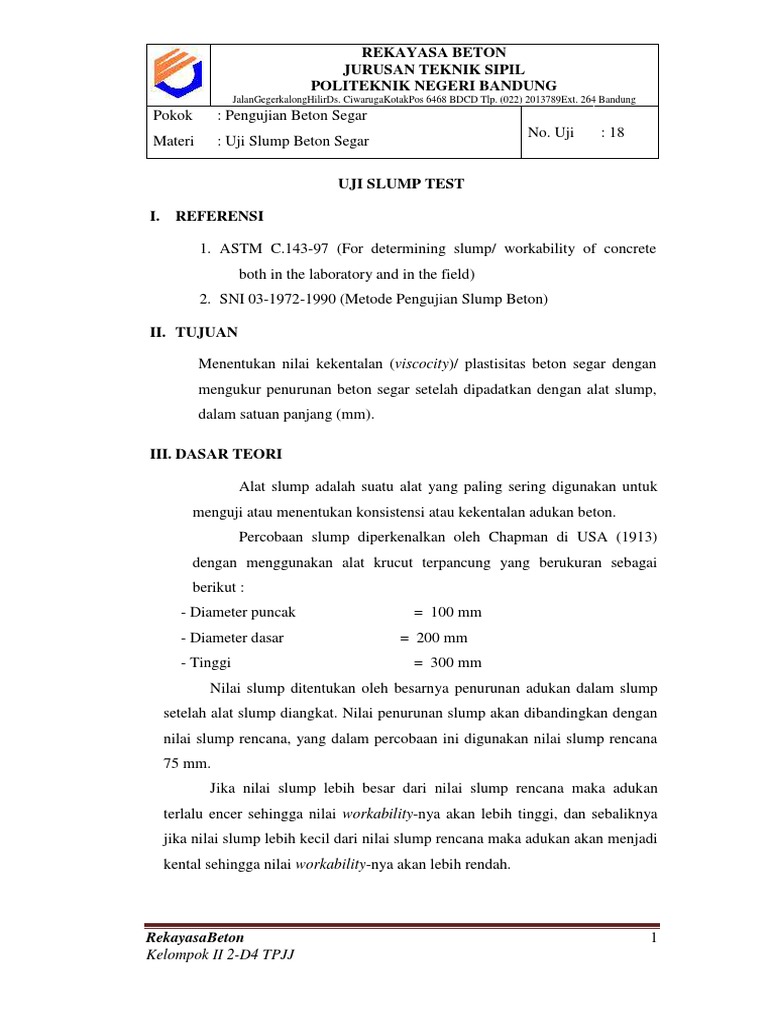 Slump Test | PDF