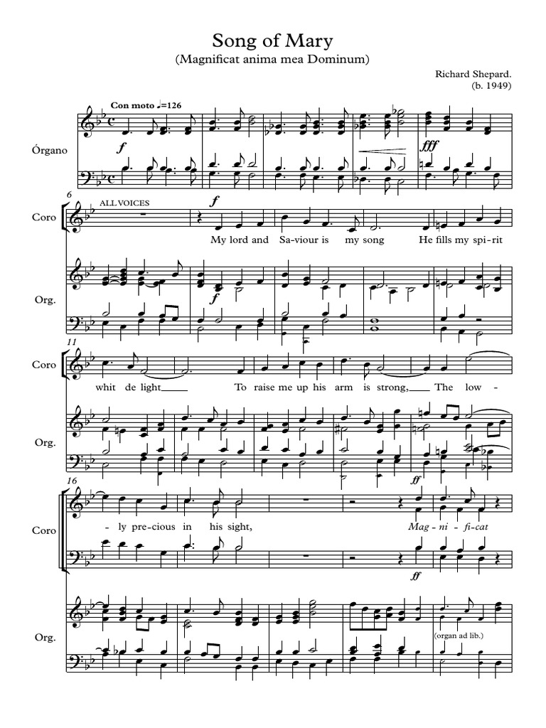 Song of Mary | PDF