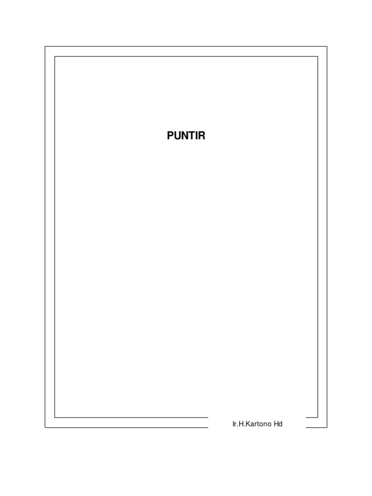 Puntir (Torsi) | PDF