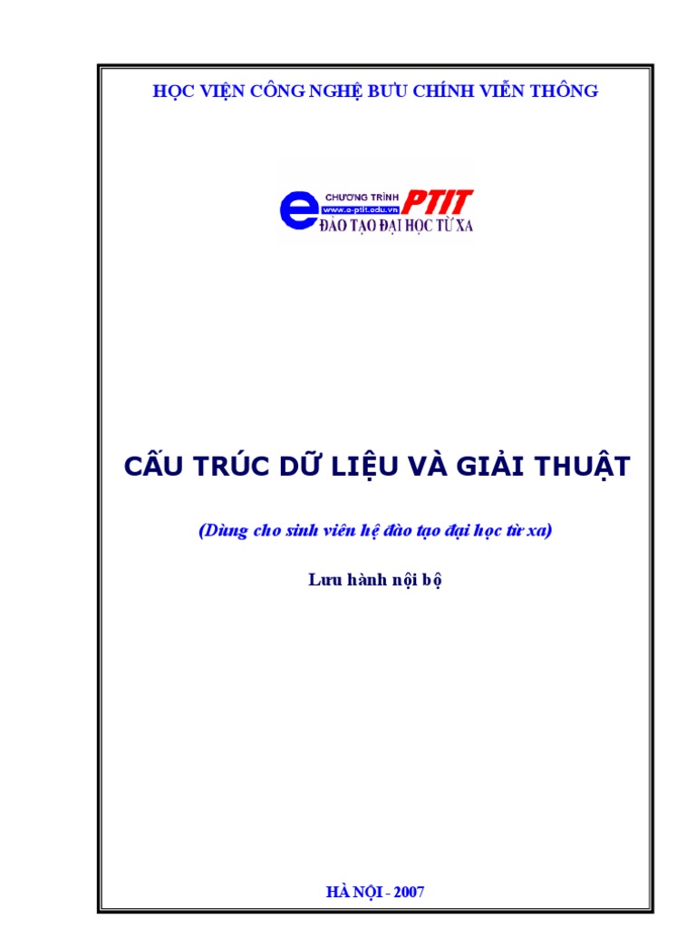 Cau Truc Du Lieu Va Giai Thuat | PDF Cau Truc Du Lieu Va Giai Thuat | PDF