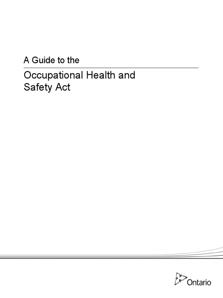 Ohsa Guide | Occupational Safety And Health | Safety | Free 30-day ...