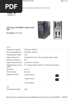 DS-UPS3000 UPS Datasheet | PDF