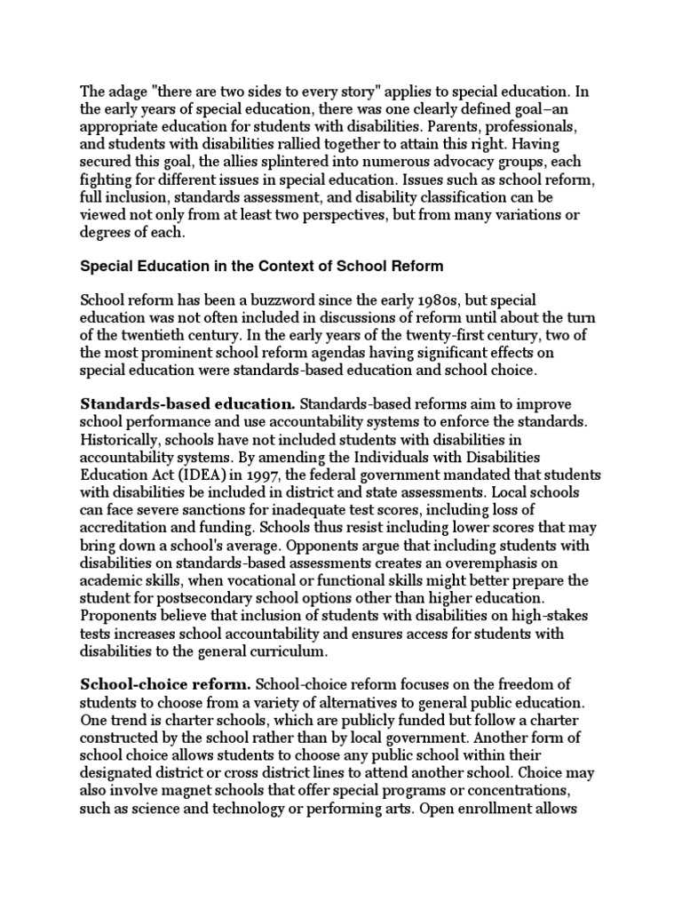 Sped Curriculum | PDF | Special Education | Inclusion (Education)