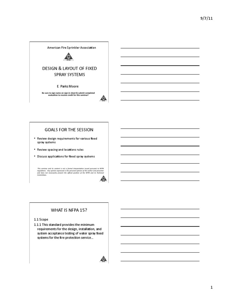 9 15 Design Waterspray&Pilot Line | PDF | Fire Sprinkler System ...