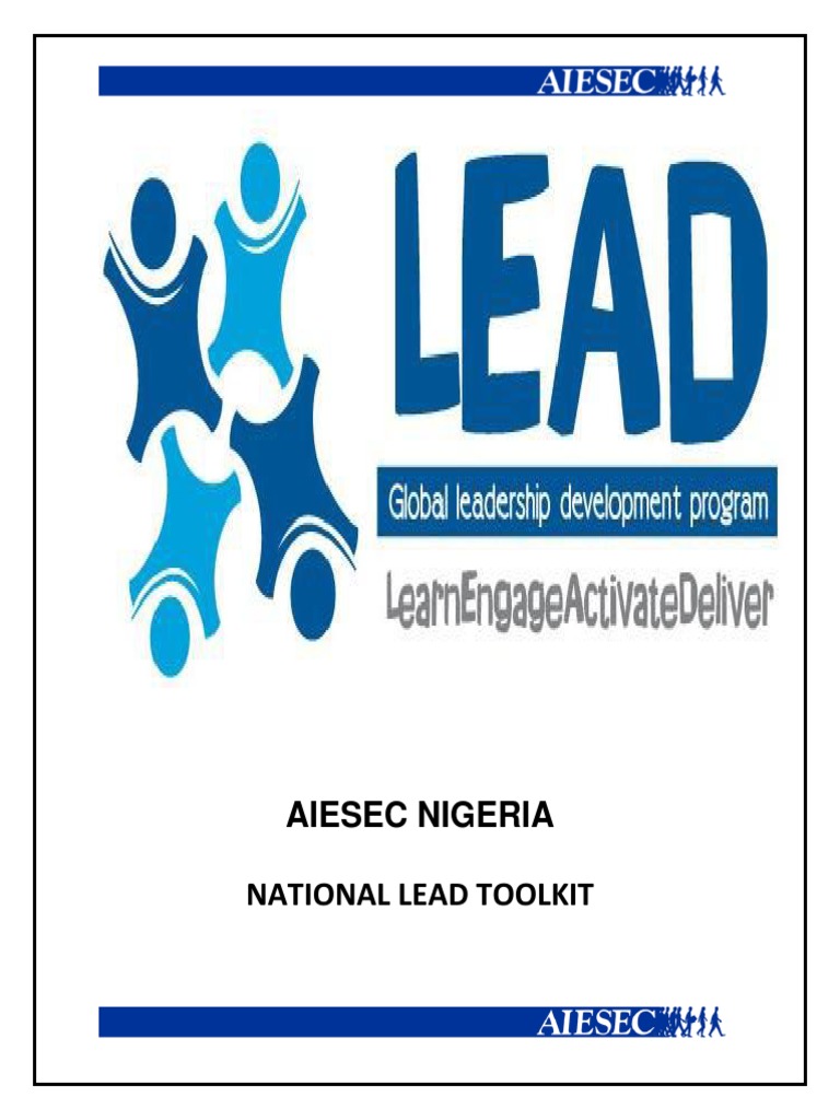 AIESEC Nigeria LEAD Program Overview | PDF | Leadership | Attitude ...