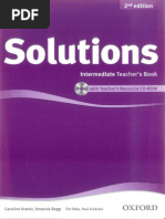 Teachers Book Solutions Intermediate 3rd | PDF