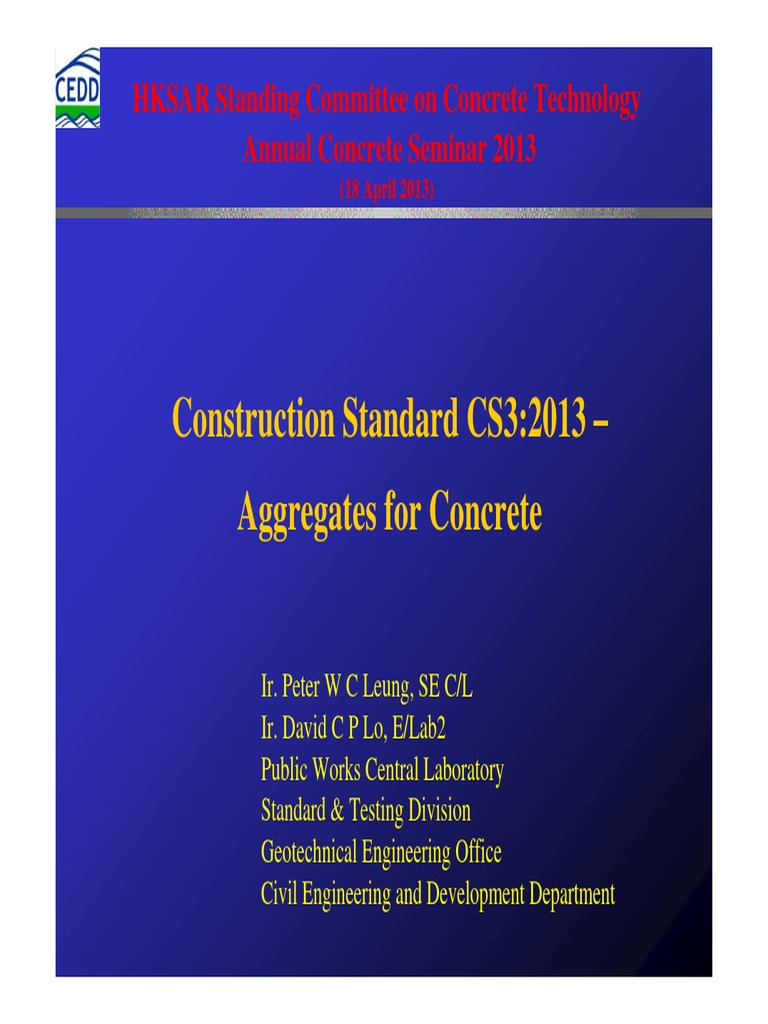 Construction Standard | PDF