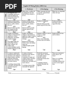 AP US Government Argument Essay Rubric | PDF | Essays | Evidence