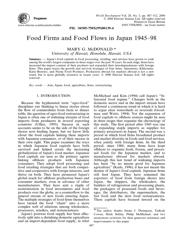 Articol Stiintific | PDF | Ramen | Foods