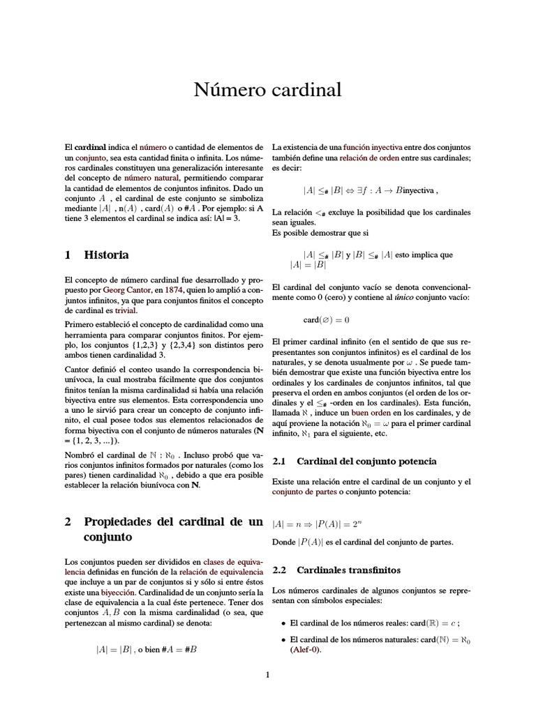 Comprendiendo los números cardinales: una introducción al concepto ...