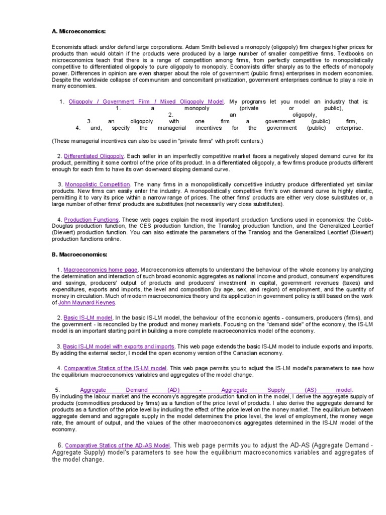 Micro Macro | PDF | Macroeconomics | Production Function