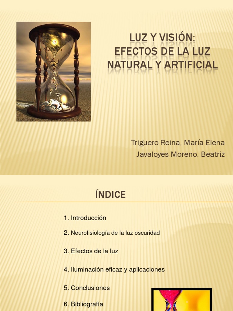 Efectos de La Luz Natural y Artificial PDF | PDF | Ritmo circadiano ...