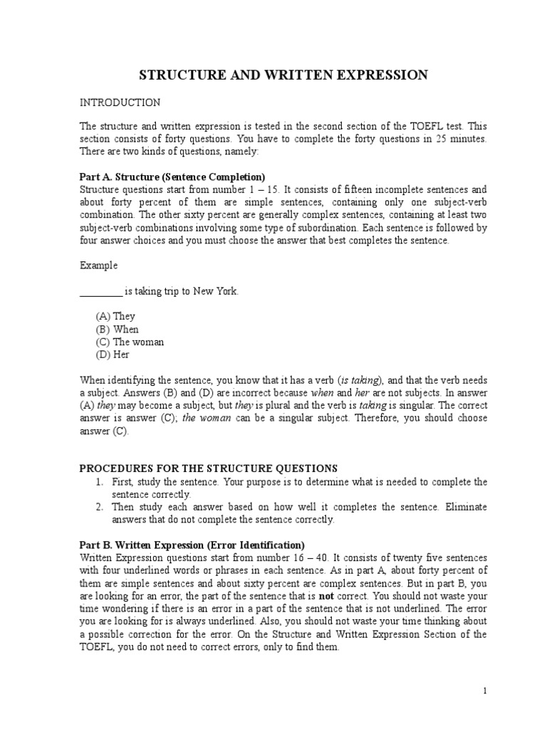 The Structure Questions - 02 | PDF | Subject (Grammar) | Grammatical Number