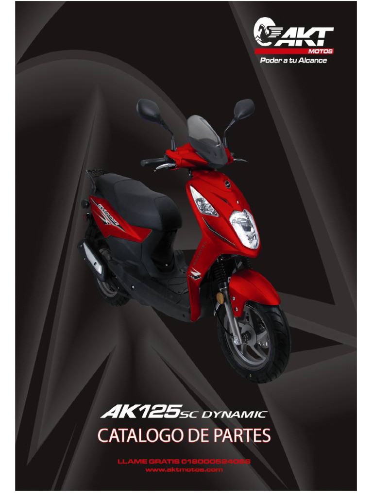 AKT Dynamic | Descargar gratis PDF | Motocicleta | Tecnología de vehículos