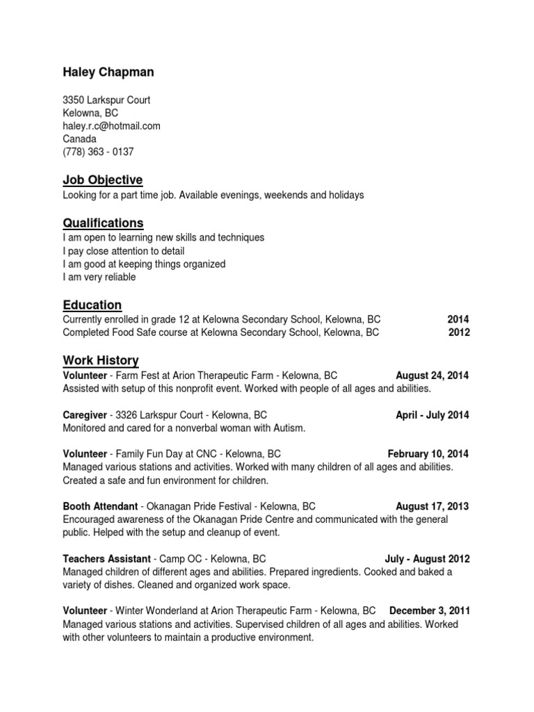 Haley Chapman | PDF