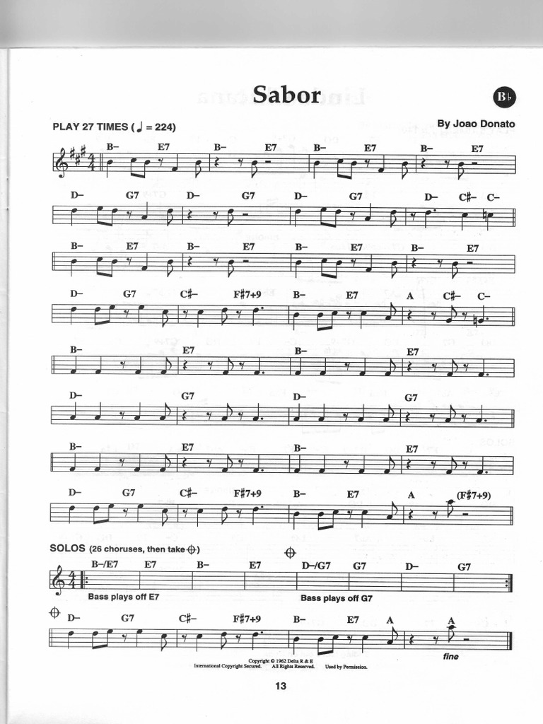 064 - Salsa Latin-Jazz (Bb-Eb) | PDF