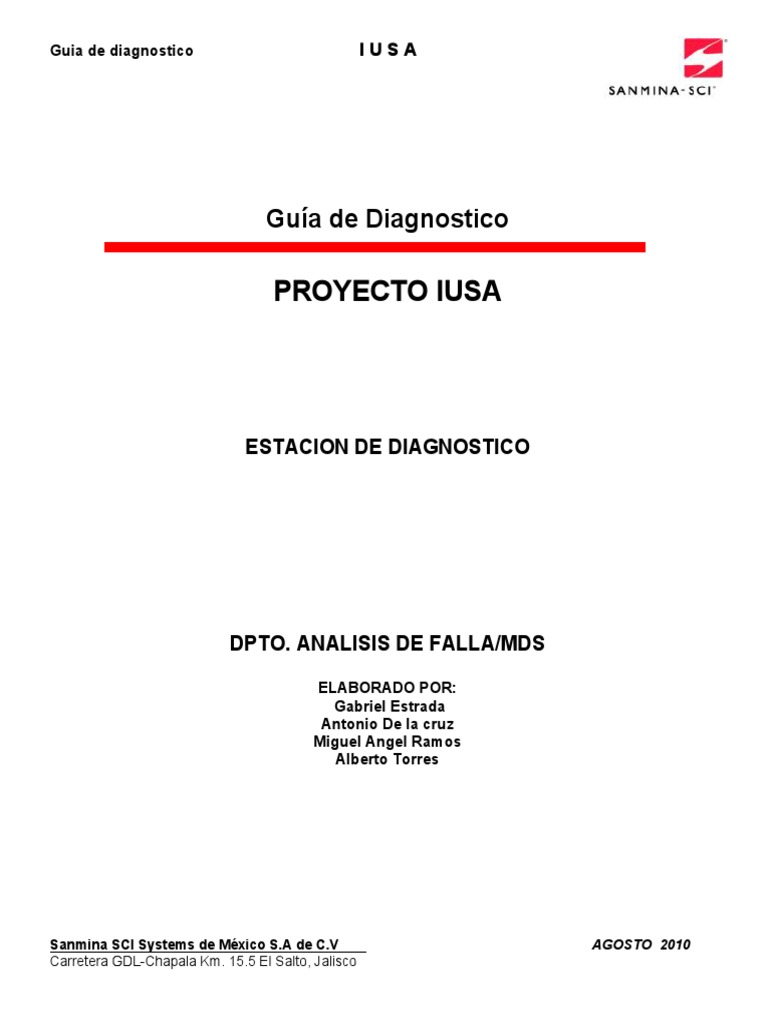 Guia Iusa | PDF | Acelerómetro | Rectificador