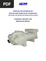 J and e Hall Screw Compressor Model 4200 | PDF | Gas Compressor | Valve
