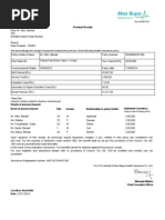 Driver Salary Receipt Template | Employment Compensation | Salary
