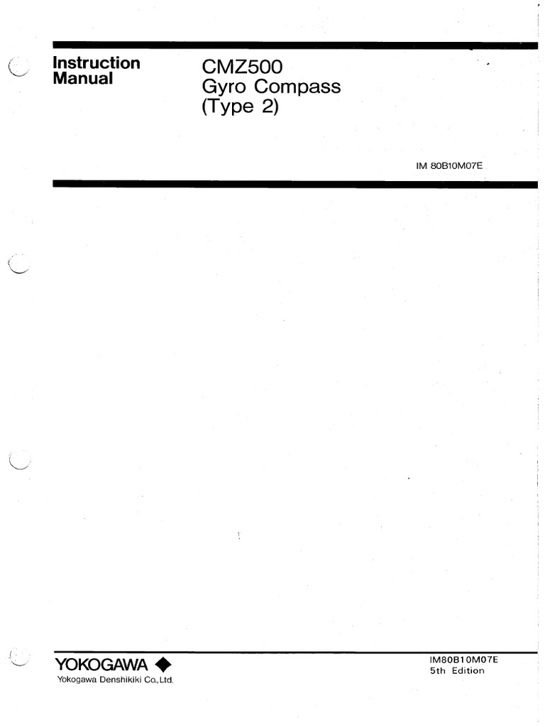 Cmz500 Instruktion Manual | PDF