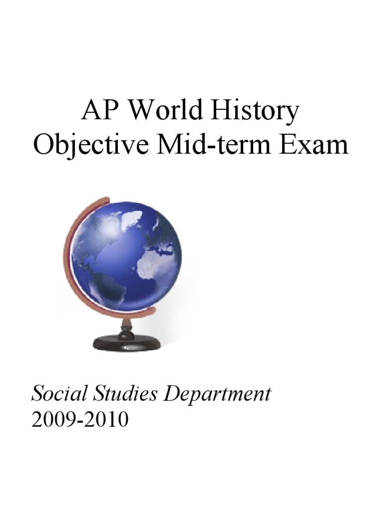 AP World History Midterm Exam Guide | PDF | Byzantine Empire | Roman Empire
