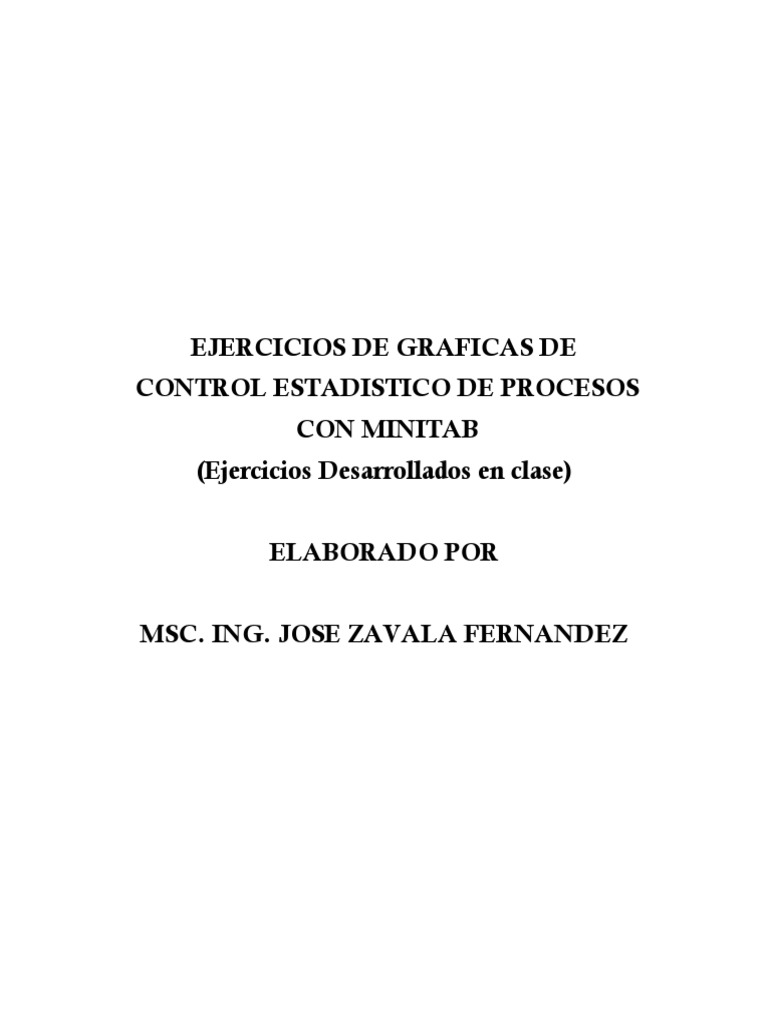 Graficas en Minitab | PDF | Probabilidades y estadísticas | Matemáticas ...