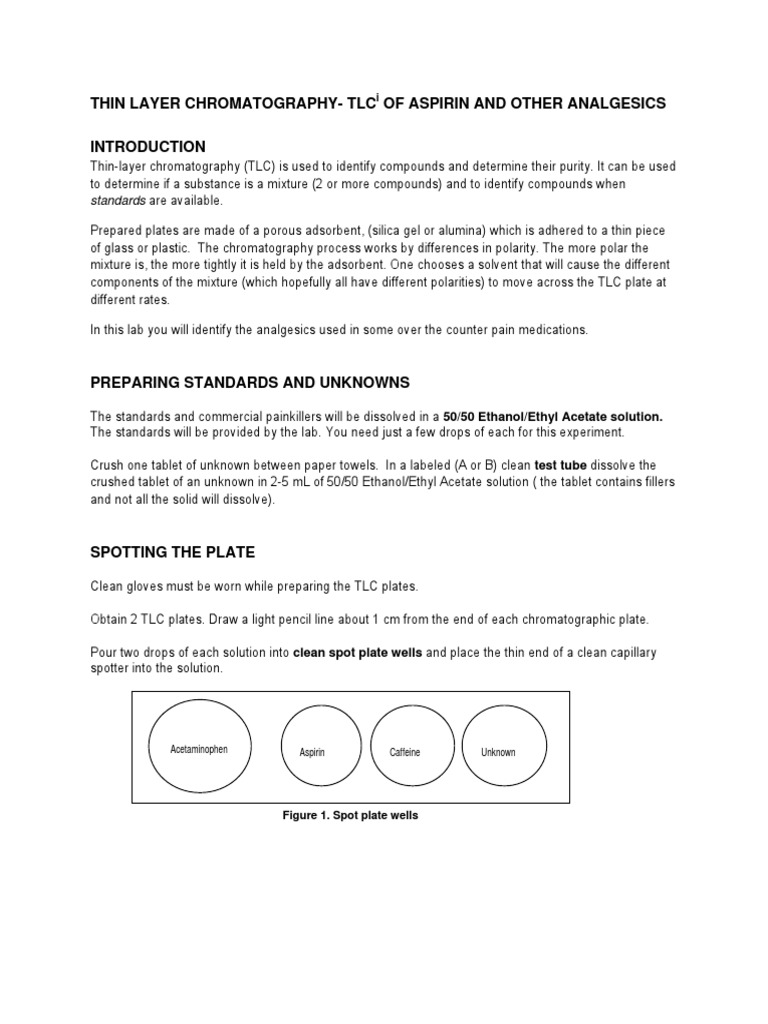 TLC | PDF | Thin Layer Chromatography | Chemistry