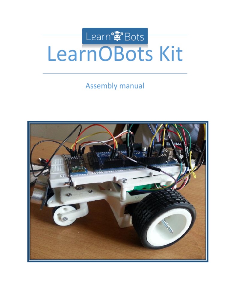 Manual For LearnOBot Mobile Robot | PDF | Computers