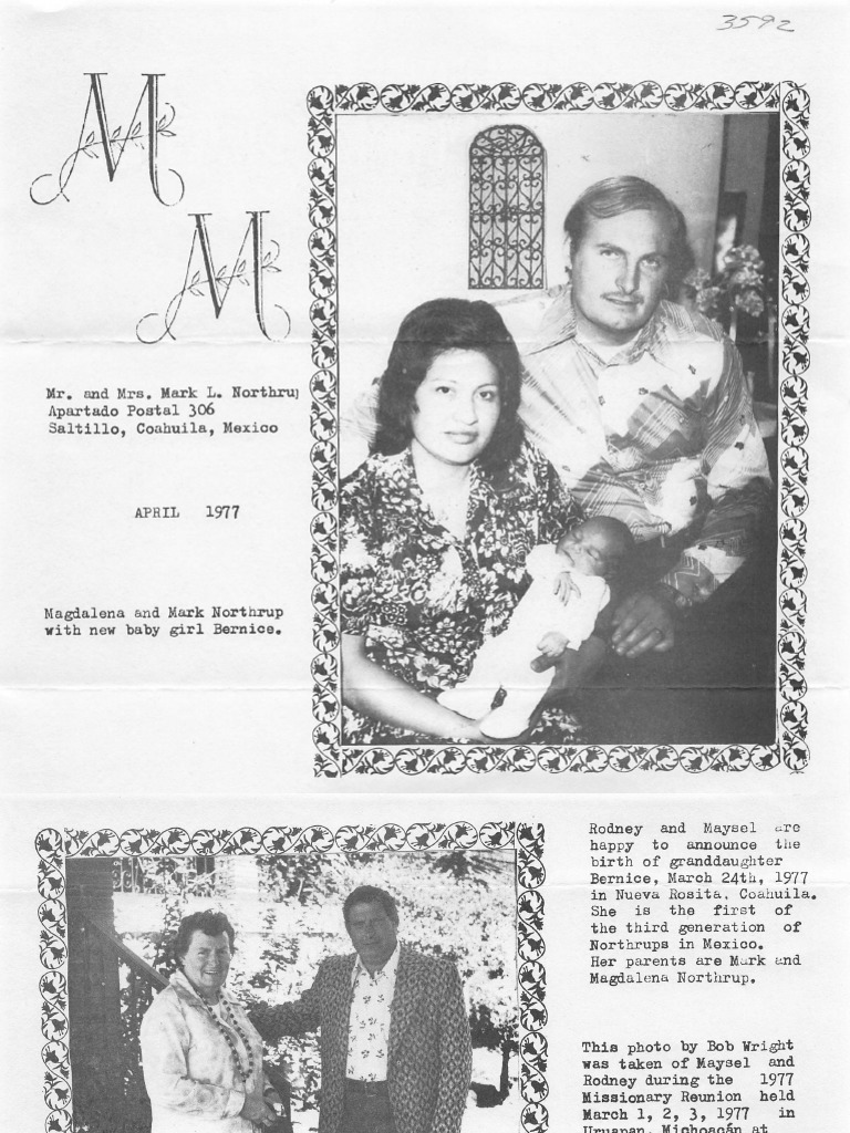 Northrup Mark Magdalena 1977 Mexico PDF | PDF | Sermon