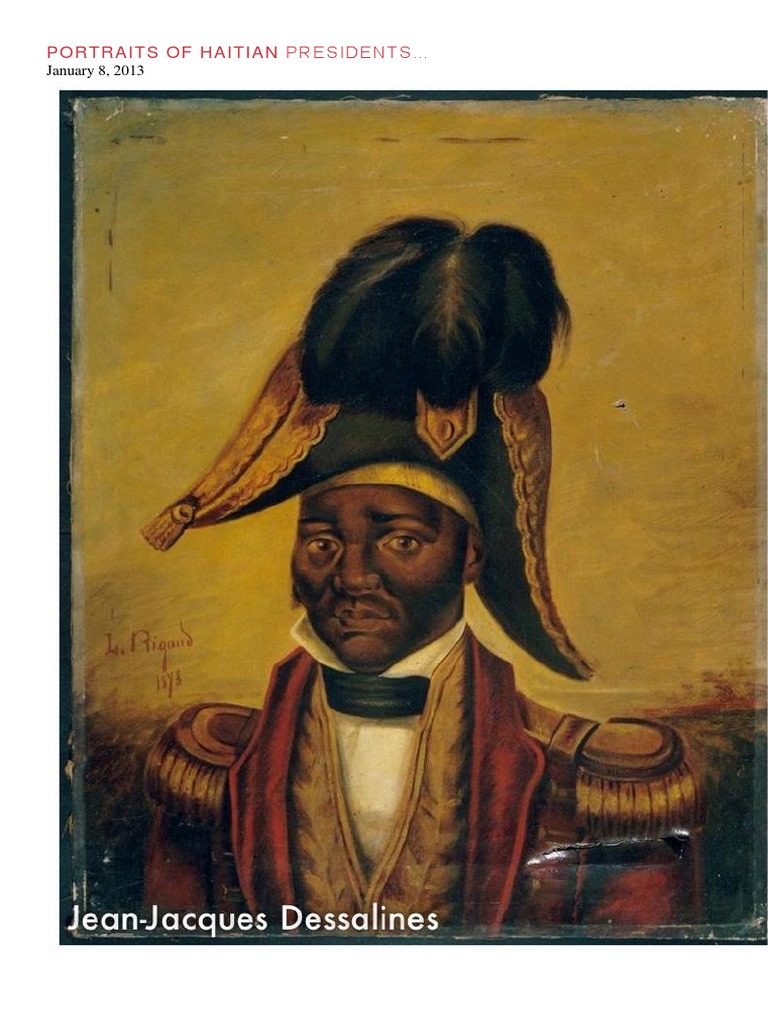 Portraits of Haitian Presidents and Leaders | PDF | Haiti | Greater ...