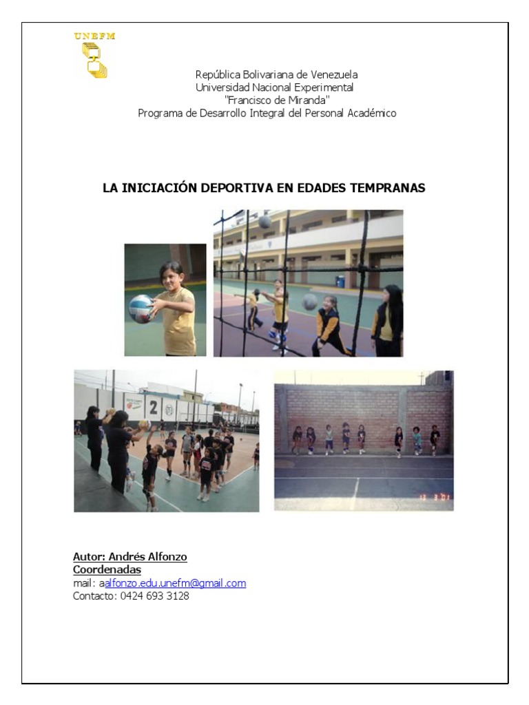 LA INICIACIÓN DEPORTIVA | Deportes | Educación Física