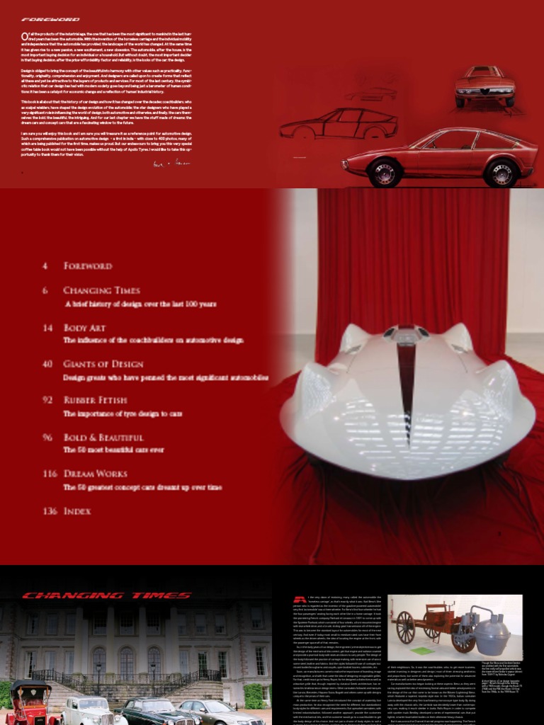 The Car Design Book | PDF | Ferrari | Car