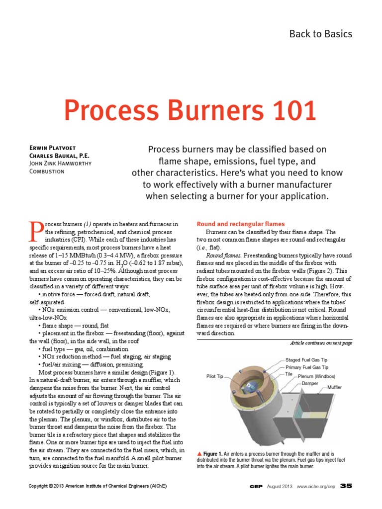 Burner Furnace | PDF | Furnace | Exhaust Gas