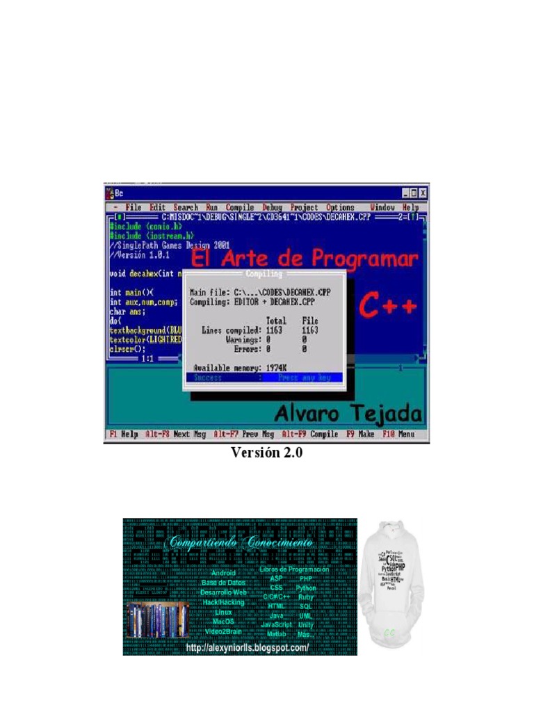 El Arte de Programar en C++ - Álvaro Tejada | Descargar gratis PDF ...