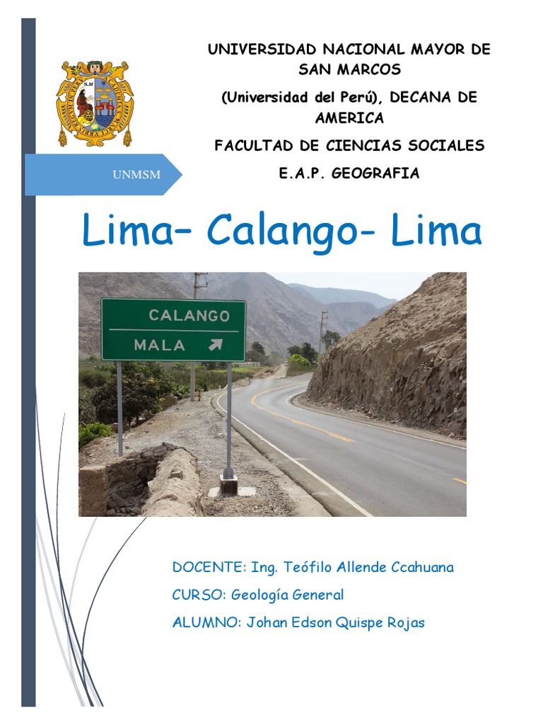 Lima - Calango PDF | PDF | Clima | Desierto