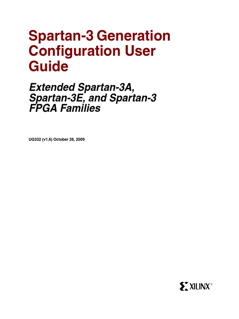 Spartan 3A DSP Family Configuration Guide From XIlinx | PDF