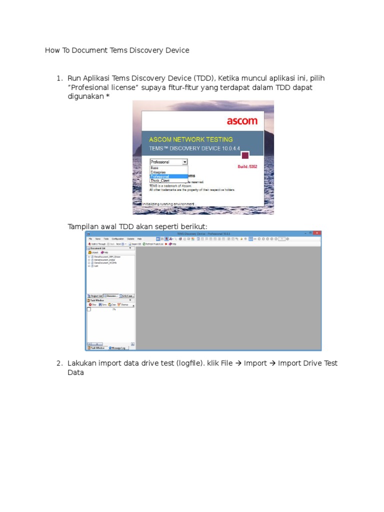 How To Document Tems Discovery Device | PDF
